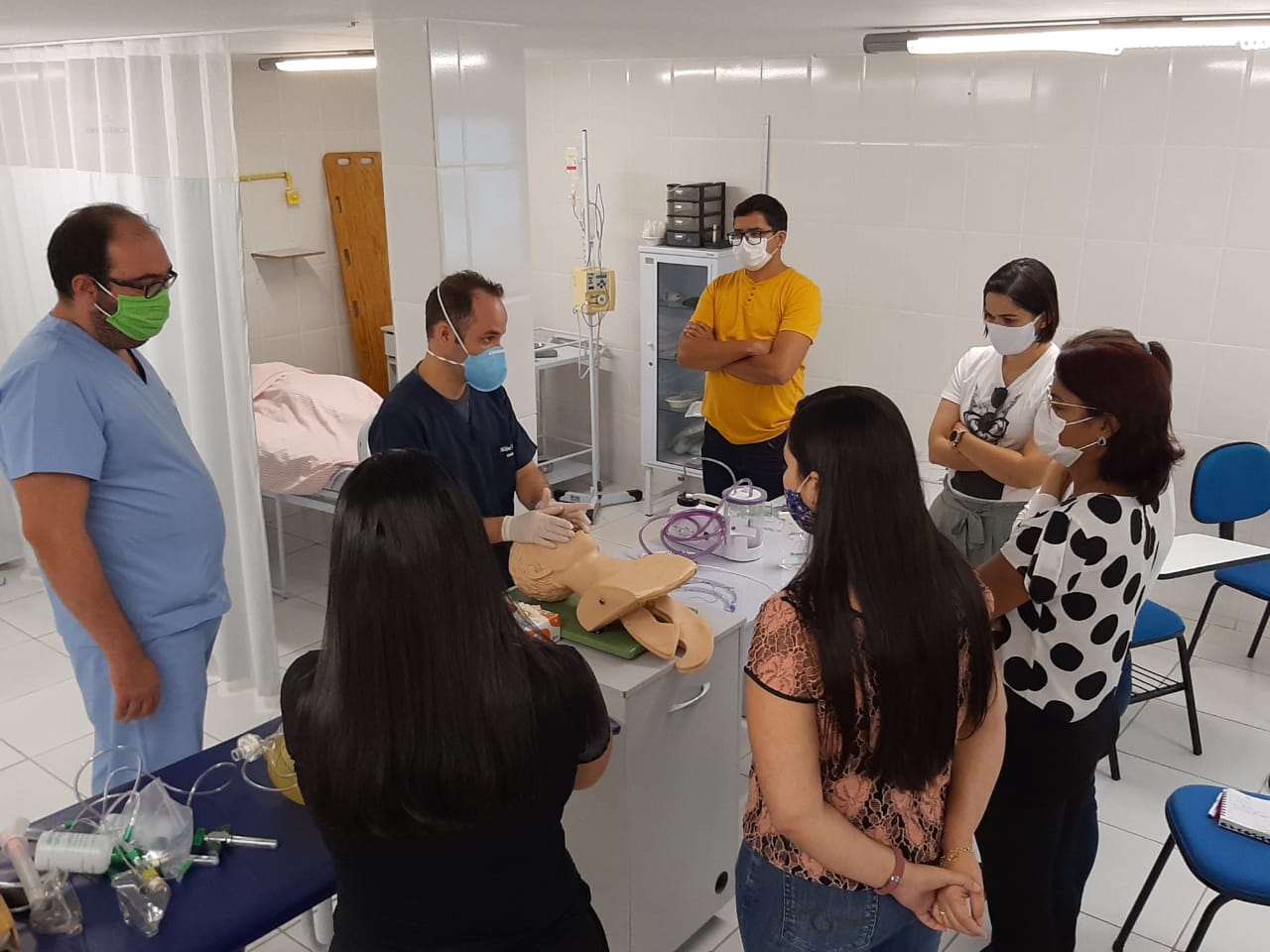 Sesap realiza curso de ventilação mecânica e cuidados respiratórios ...